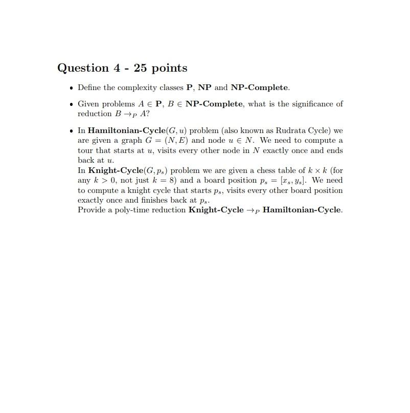 Solved Question 1 25 points Given the graph in Figure below. | Chegg.com