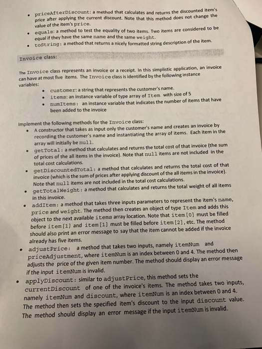 Solved solve problem using OOP, you will use the concept if | Chegg.com