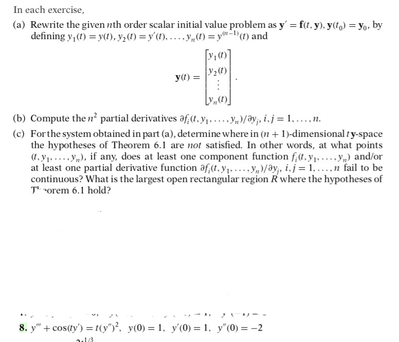 Solved In exercise 8 ﻿please;(a) ﻿Rewrite the given nth | Chegg.com
