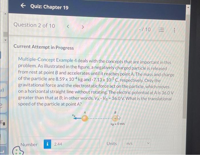 Solved Multiple-Concept Example 4 deals with the concepts | Chegg.com