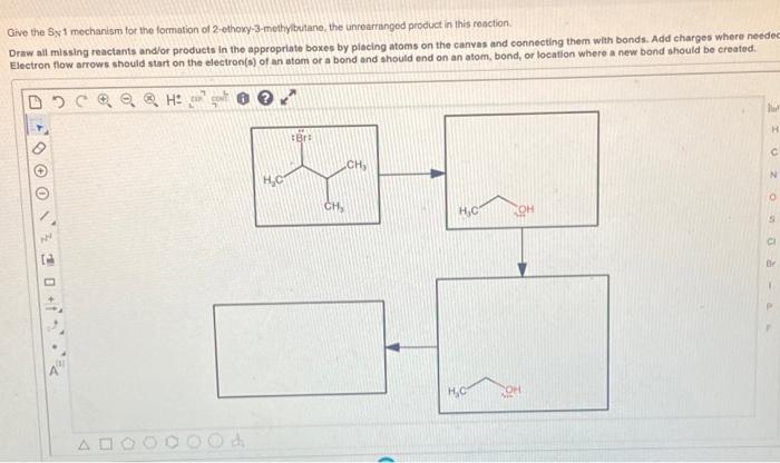 Solved This is a SN1 mechanism for 2-ethoxyl-3-methylbutane. | Chegg.com