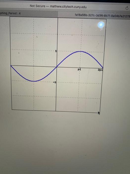 Solved 2pi 2pi shing Period: 4 | Chegg.com