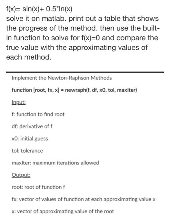 Solved help. if you cant show the output on a table please | Chegg.com