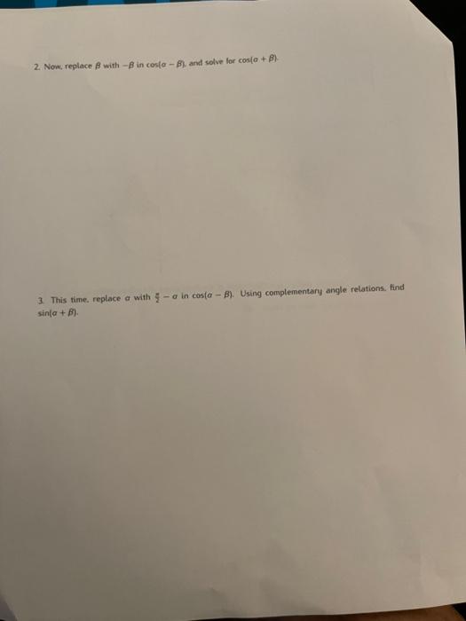 Solved Consider the following images on the unit circle: | Chegg.com
