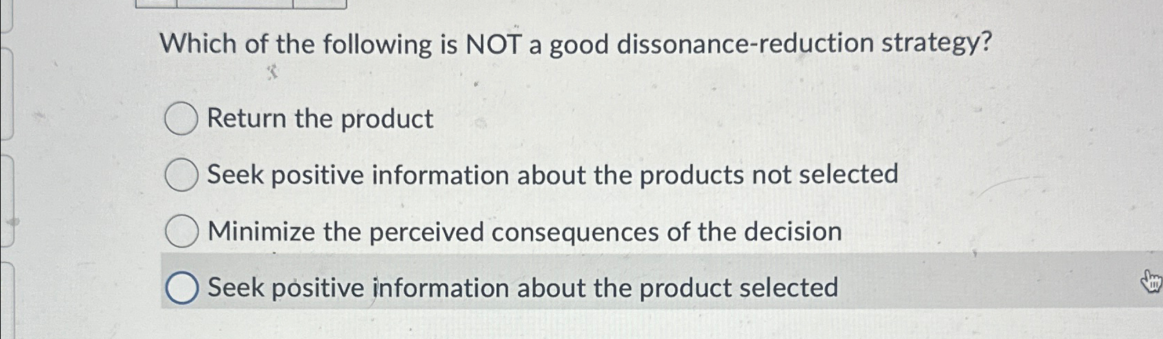 Solved Which of the following is NOT a good | Chegg.com