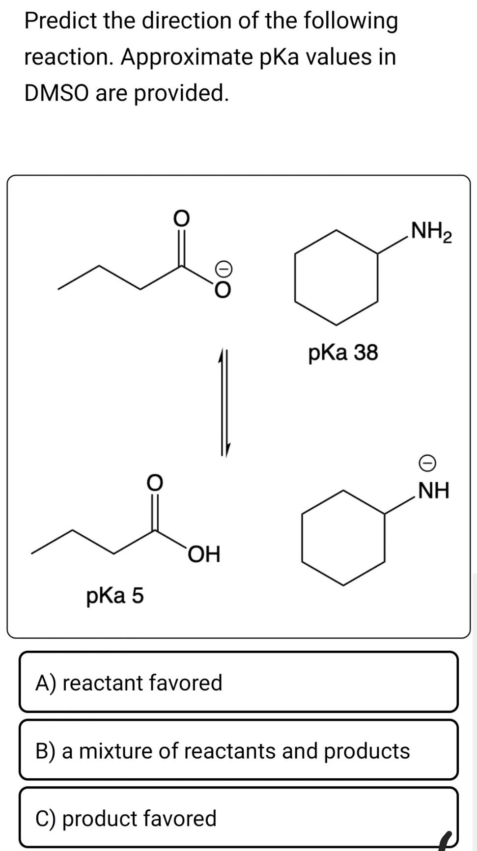 Solved Predict the direction of the following reaction. | Chegg.com