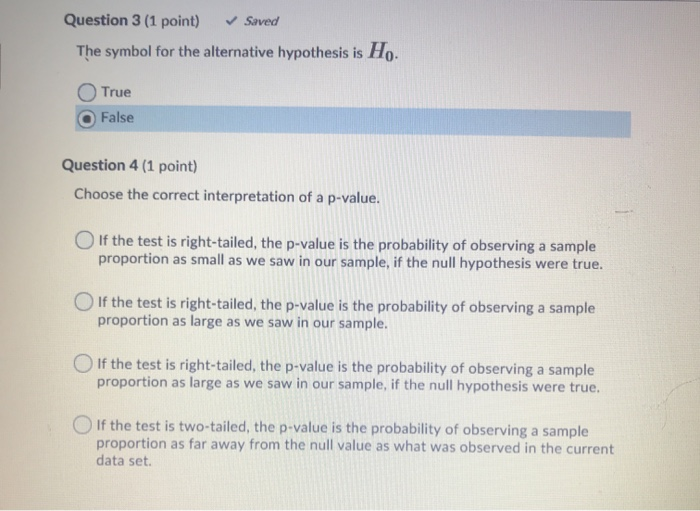 Solved LULUHUR Select all of the possible null hypotheses | Chegg.com