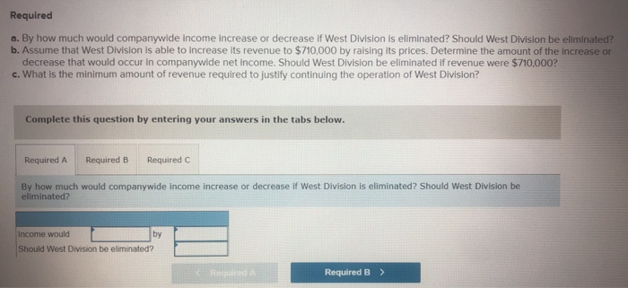 Solved Exercise 6-15A (Algo) Segment elimination decision LO | Chegg.com