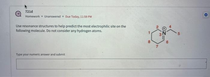 Solved Use resonance structures to help predict the most | Chegg.com