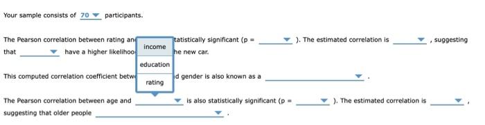 Solved 3. Interpreting statistical software output in | Chegg.com