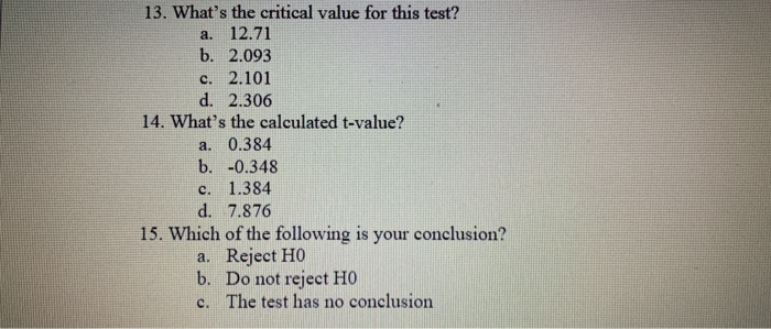 Solved Biostatistics Homework Assignment #16 Page 2 Problem | Chegg.com
