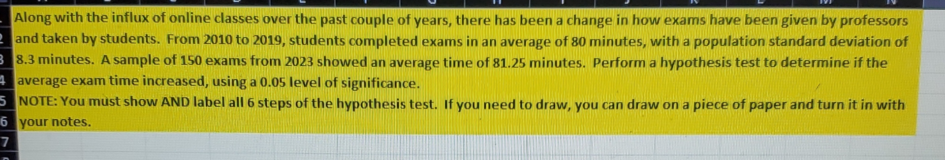 Solved Along with the influx of online classes over the past | Chegg.com
