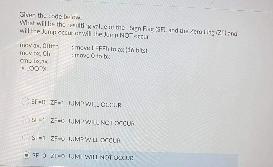 Solved Given the code below: What will be the resulting | Chegg.com