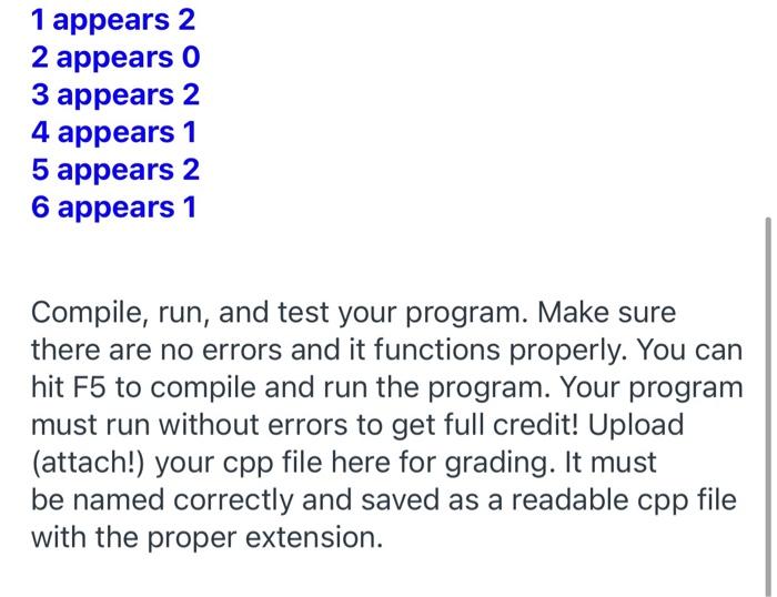 Solved Write Program That Uses A Function Named Throwdie 3180