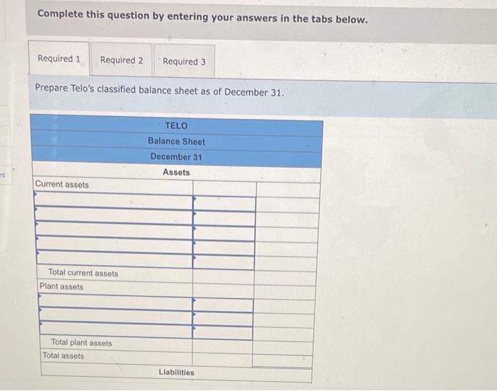 Solved As owner of Telo, a startup business, you are | Chegg.com