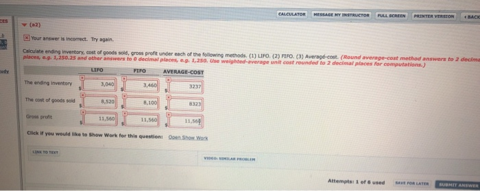 Solved CALCULATOR MESSAGE HY INSTRUCTOR PULL SCREEN PRINTER | Chegg.com