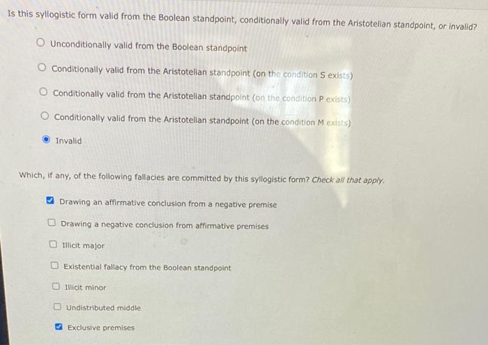 Reconstruct the following syllogistic form and use | Chegg.com