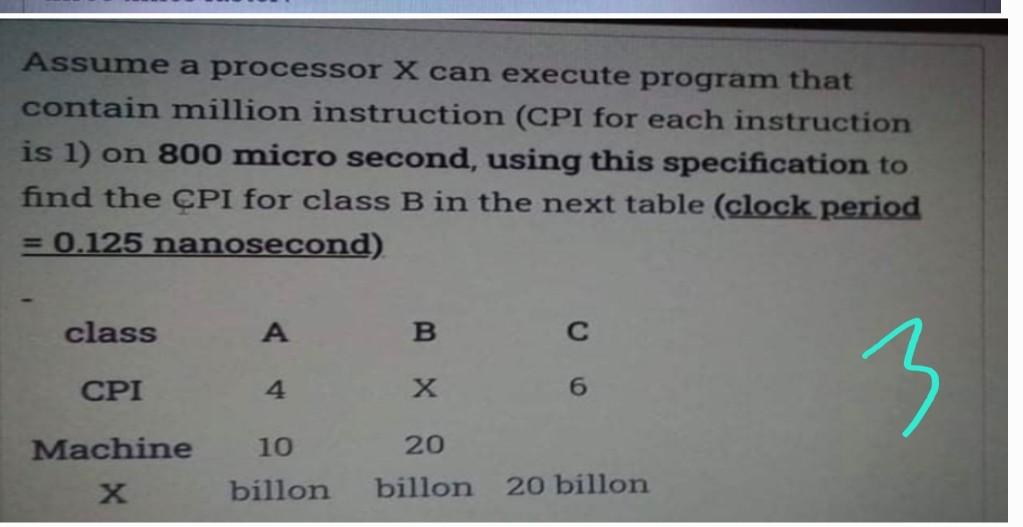 Solved Assume a processor X can execute program that contain | Chegg.com