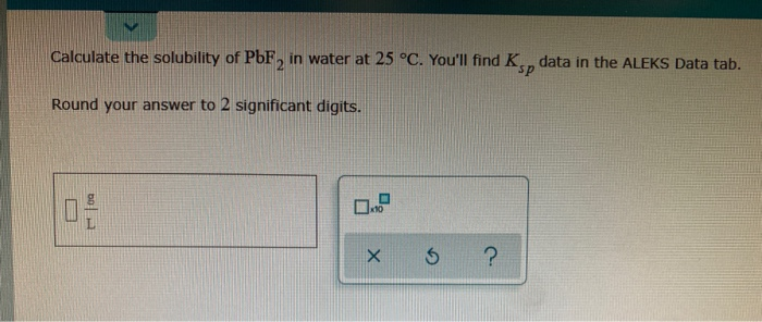 Solved KINETICS AND EQUIL Using Ksp to calculate the | Chegg.com