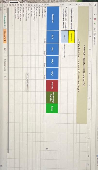 Solved Enter A SUMIF Formula In Cell B9 column Heading Chegg