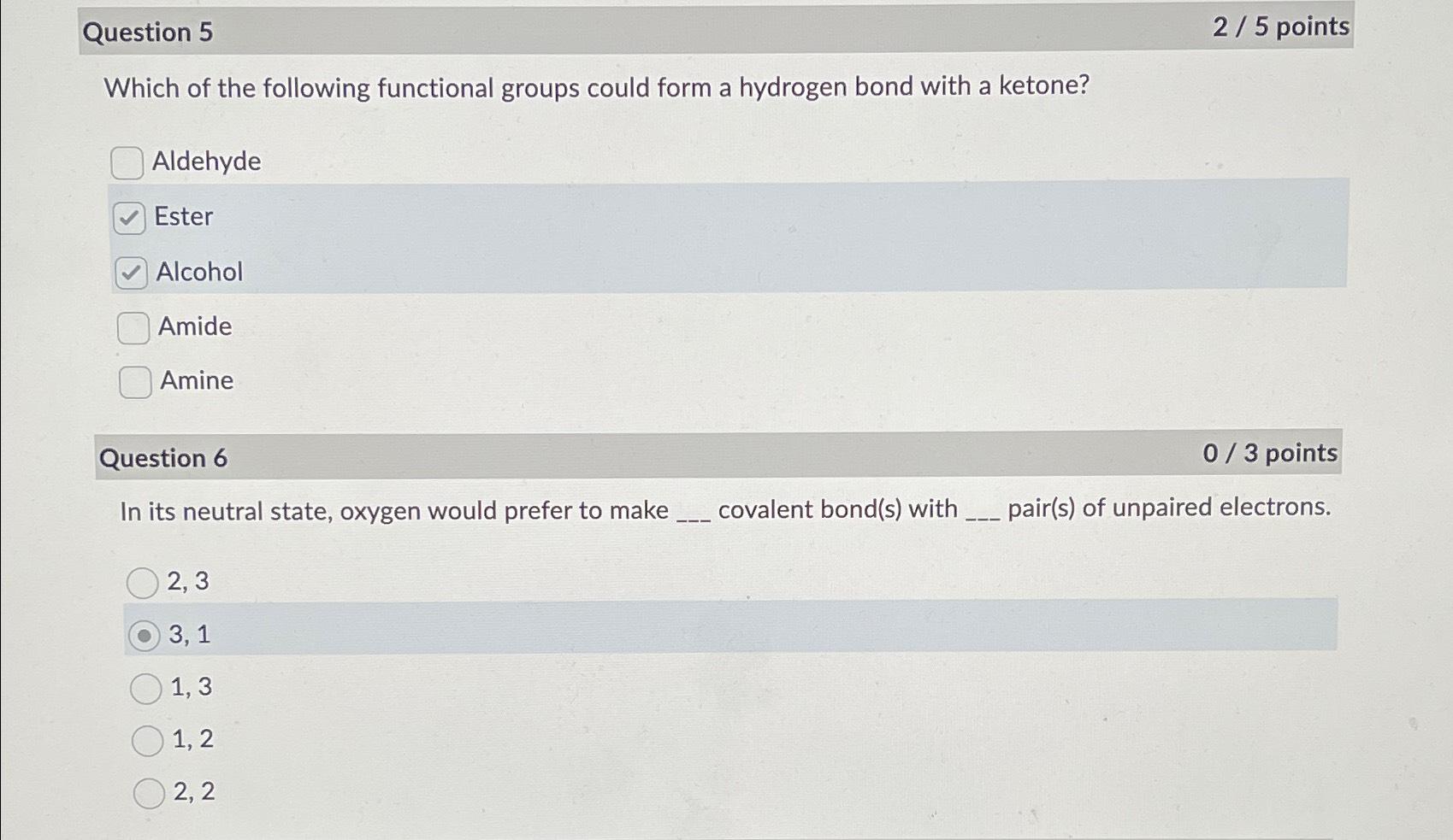 Solved Question 525 ﻿pointsWhich of the following functional | Chegg.com