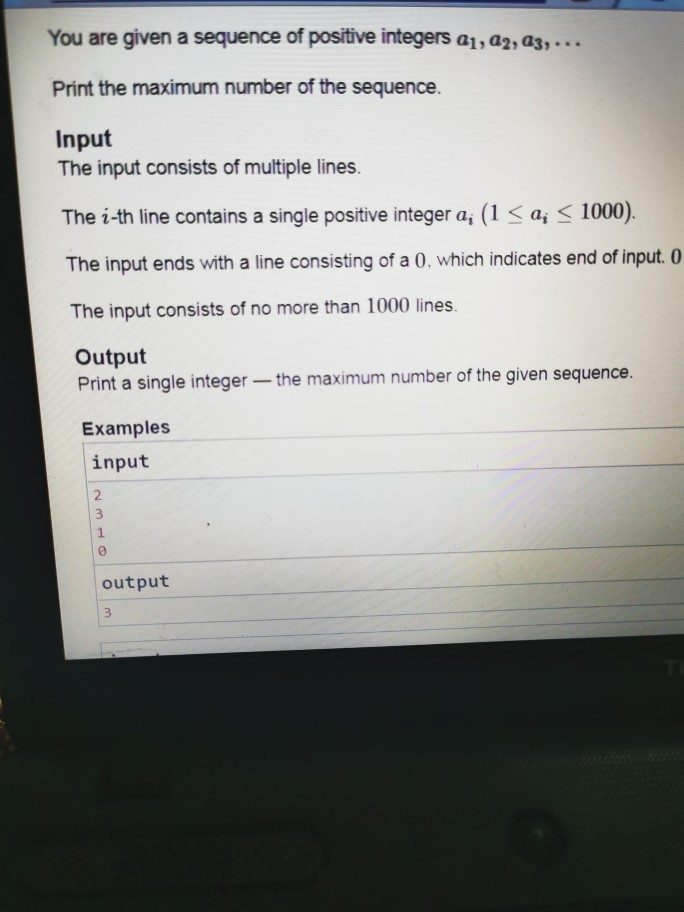 Solved You are given a sequence of positive integers Q1, 22, | Chegg.com