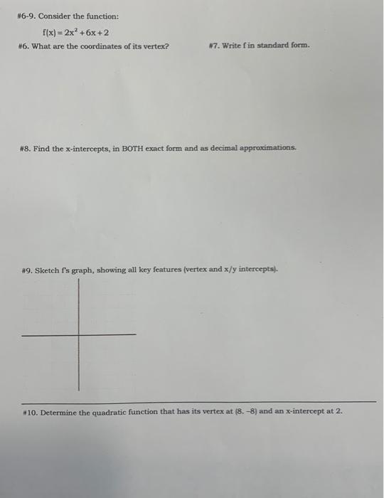 Solved for all problems be sure to use properly simplified | Chegg.com