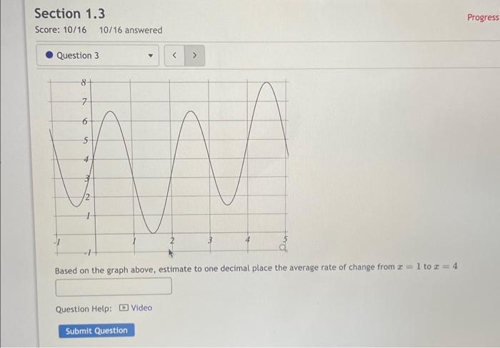 Solved Section 1.3 Score: 10/16 10/16 answered Question 3 8 | Chegg.com