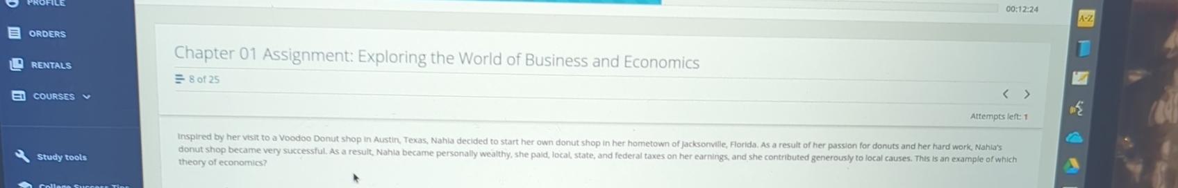 Solved Chapter 01 ﻿Assignment: Exploring the World of | Chegg.com