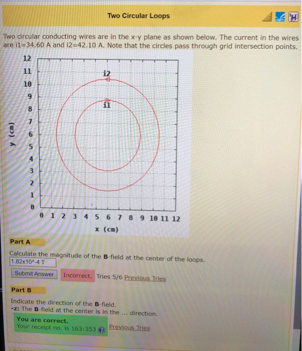 Solved Two Circular Loops Two circular conducting wires are | Chegg.com