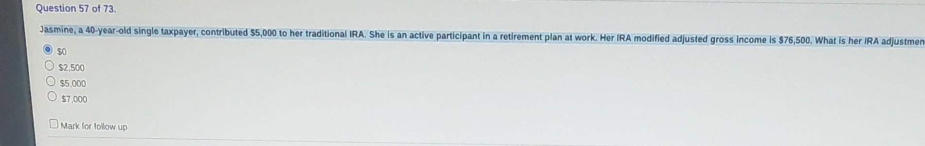 Solved $0 $2,500 $5,000 $7,000 Mark for follow up | Chegg.com
