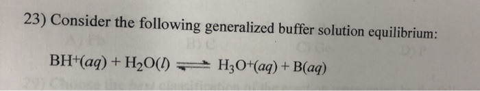 Solved 23) Consider the following generalized buffer | Chegg.com