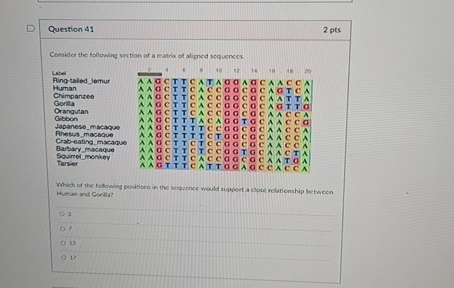 Solved Question 412 ﻿ptsConsider the following section of a | Chegg.com