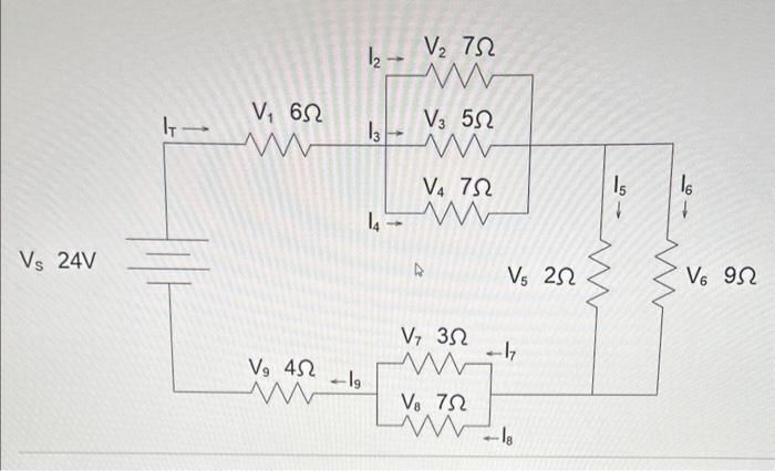 Solved How to find voltage at each resistor | Chegg.com