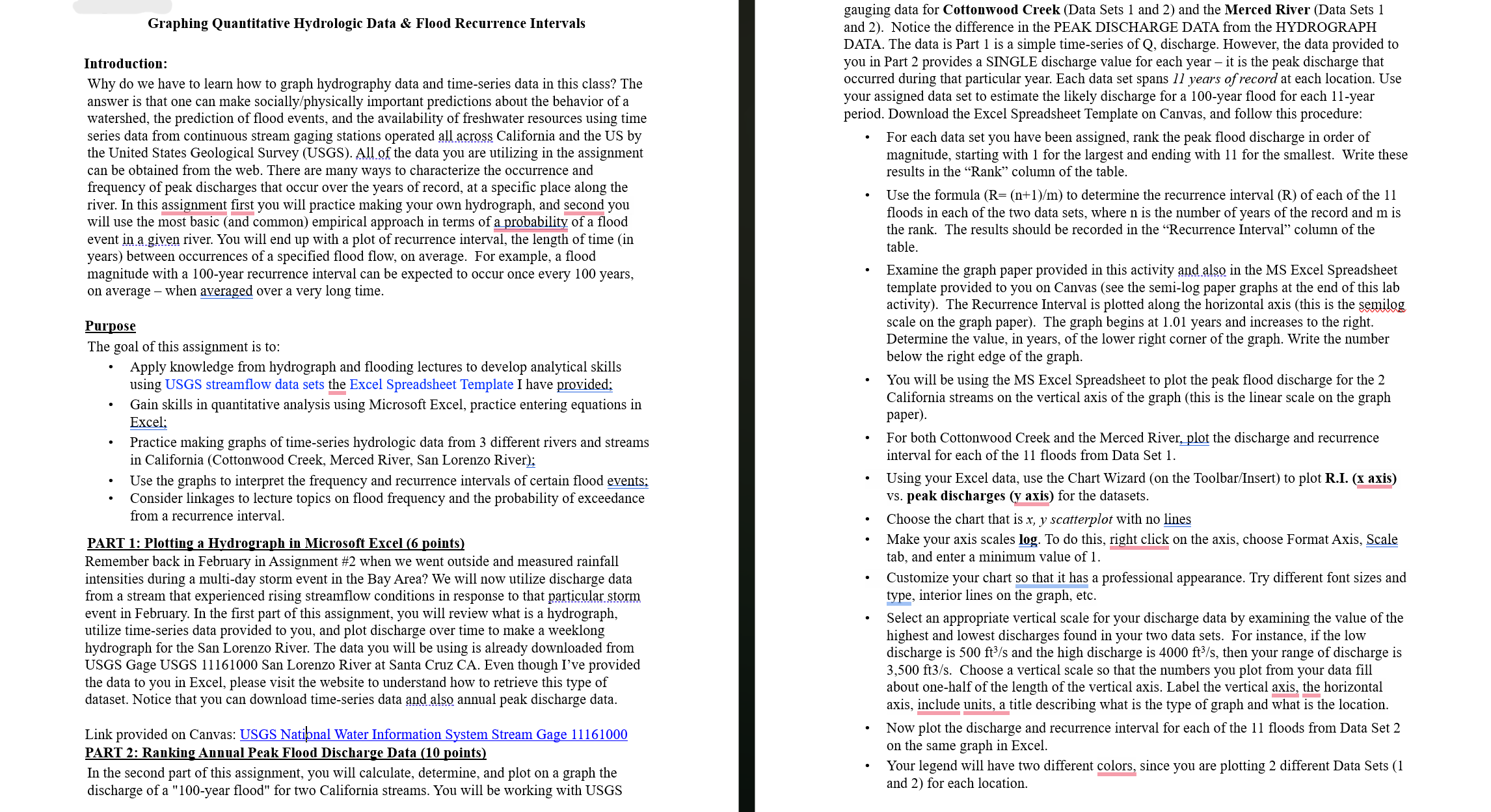 [Solved]: Why do we have to learn how to graph hydrography