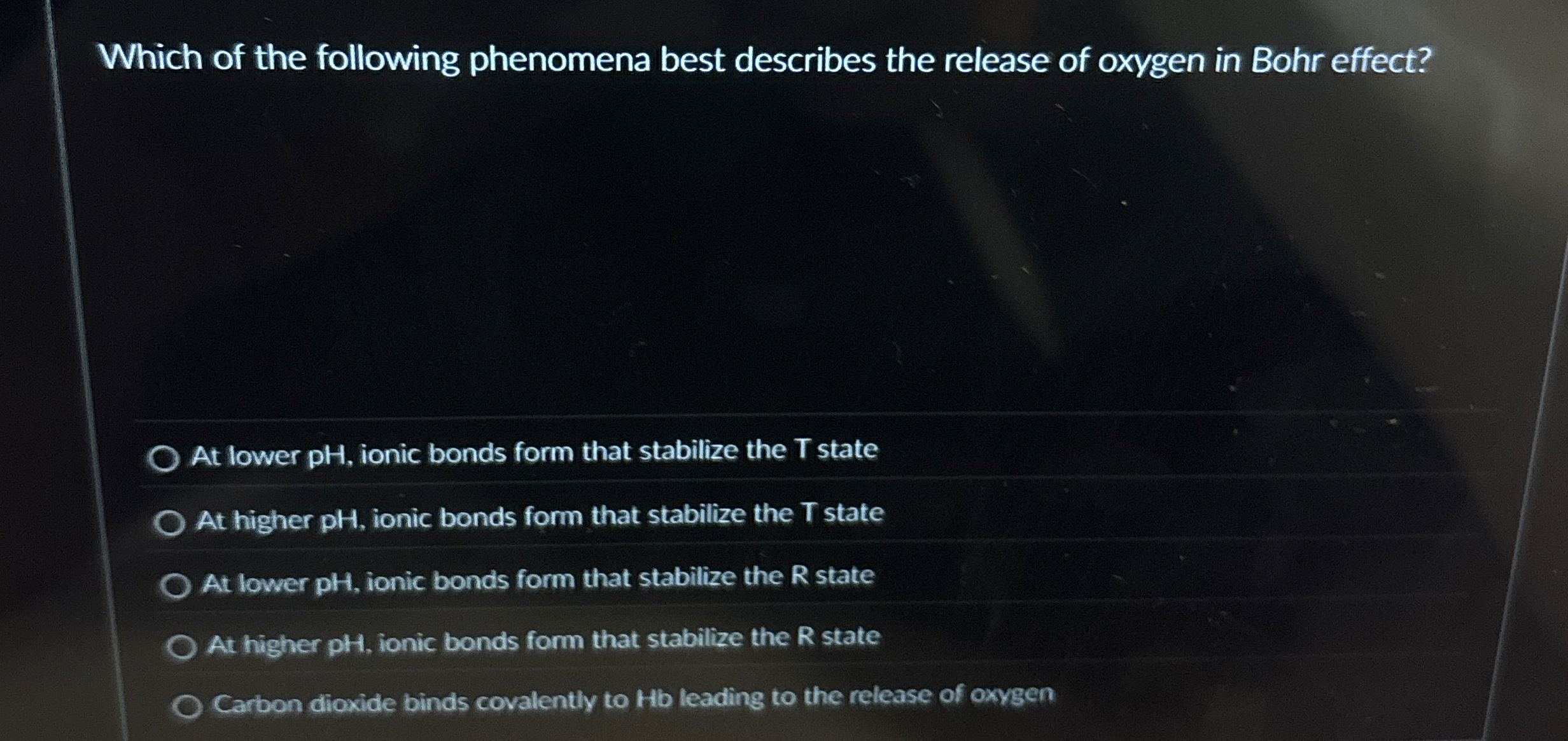 Solved Which of the following phenomena best describes the | Chegg.com