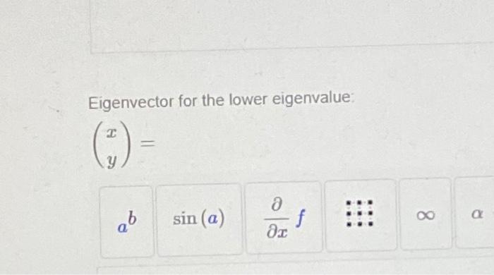 Solved Format - Enter eigenvalues separated by a comma - If | Chegg.com