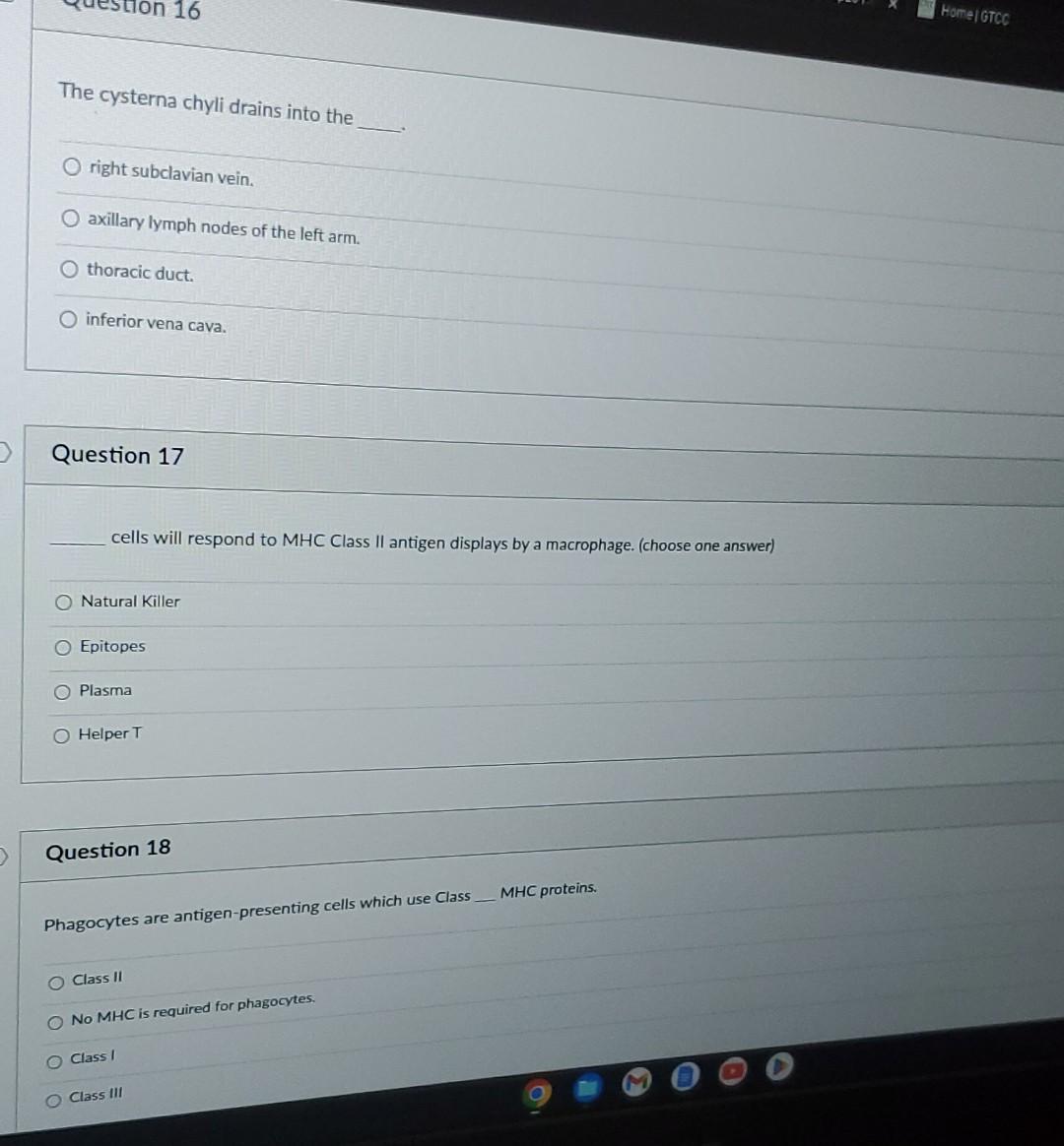 Solved The cysterna chyli drains into the right subclavian | Chegg.com