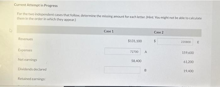 Solved For the two independent cases that follow, determine | Chegg.com