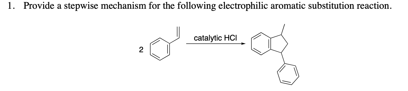 Solved Provide a stepwise mechanism for the following | Chegg.com