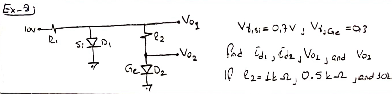 Solved Ex-2Vγ,5i=0,7v,Vγ1,Ge=0,3find id1,id2,VO1, ﻿and VO2 | Chegg.com