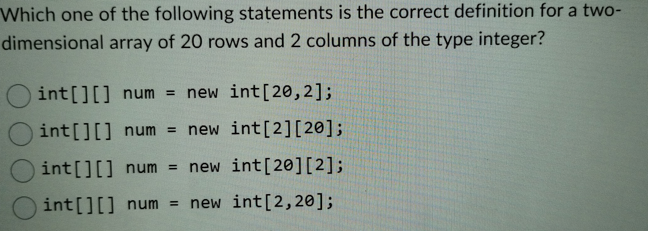 Solved Which one of the following statements is the correct | Chegg.com