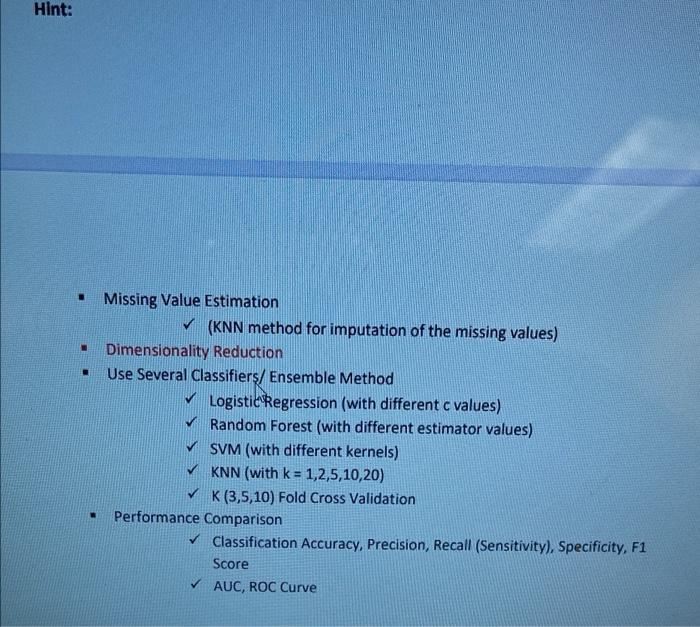 Solved 1. Multi-Class Classification: For the multiclass | Chegg.com