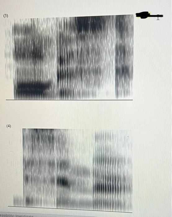 There are 12 spectrograms below, each representing an | Chegg.com