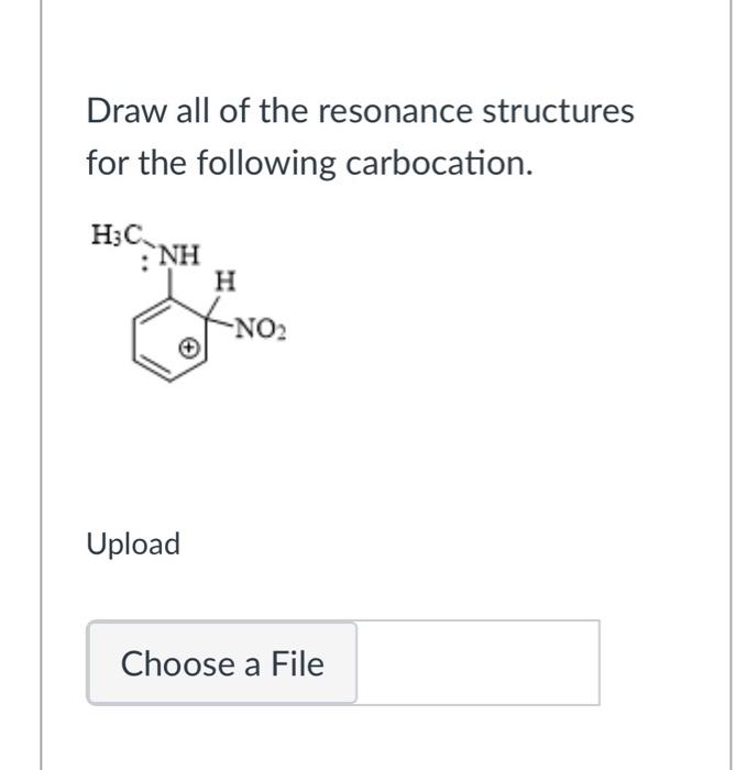 Solved Draw all of the resonance structures for the | Chegg.com
