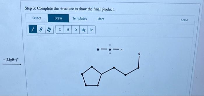 Solved complete the mechanism and draw the final product for | Chegg.com