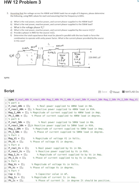 Solved HW 12 Problem 3 3. Assuming that the voltage across | Chegg.com