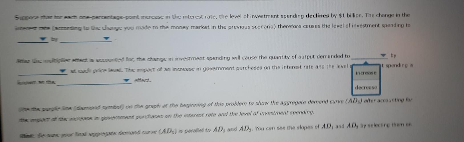 Solved Use the green line (triangle symbol) on the | Chegg.com