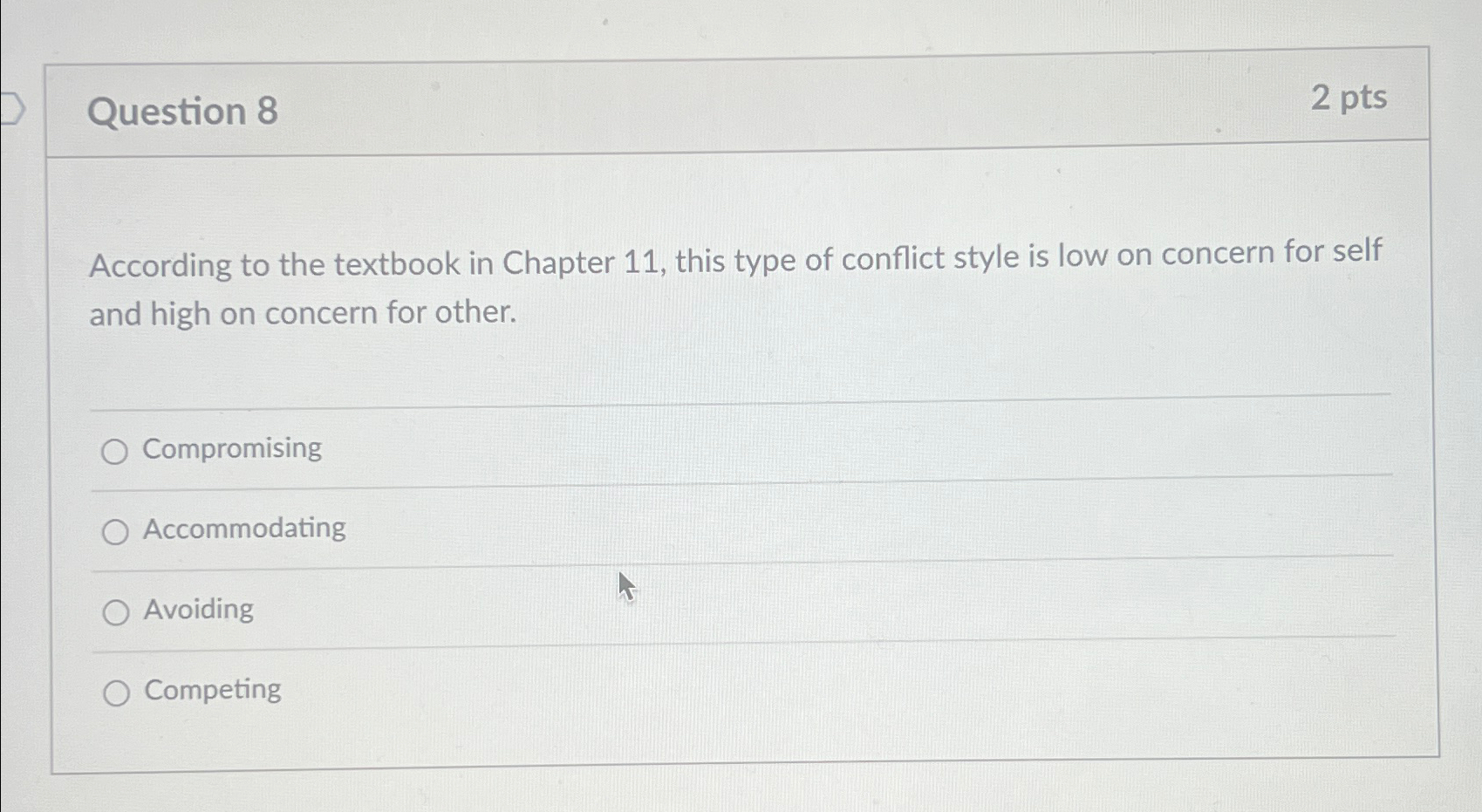 Solved Question 82 ﻿ptsAccording to the textbook in Chapter | Chegg.com
