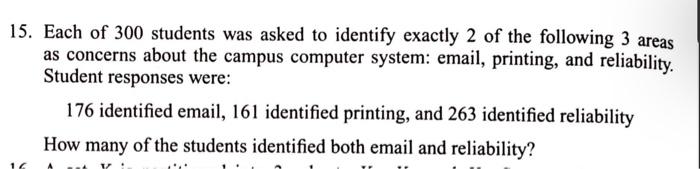 Solved 10. Let A,B, and C be subsets of a universal set U | Chegg.com